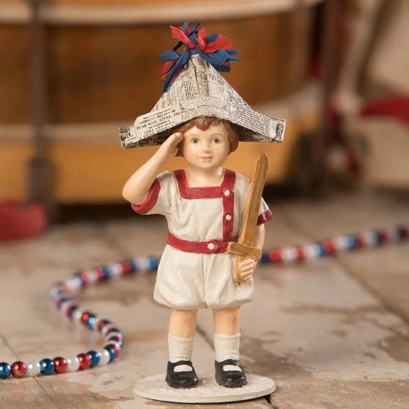 Bethany Lowe | Holiday | Bethany Lowe I Pledge Allegiance Boy Americana ...